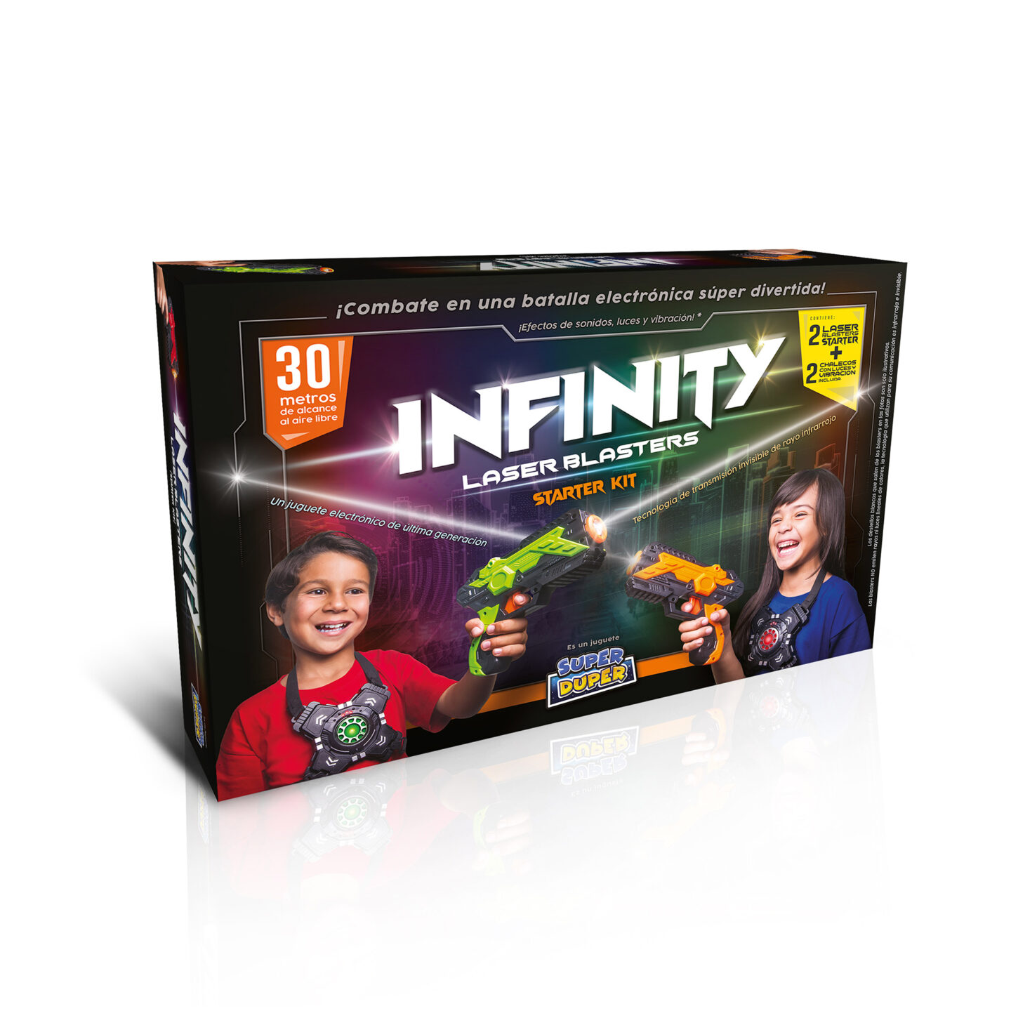 INFINITY LASER BLASTERS – STARTER KIT – SUPER DUPER – www.SuperDuper.com.pe
