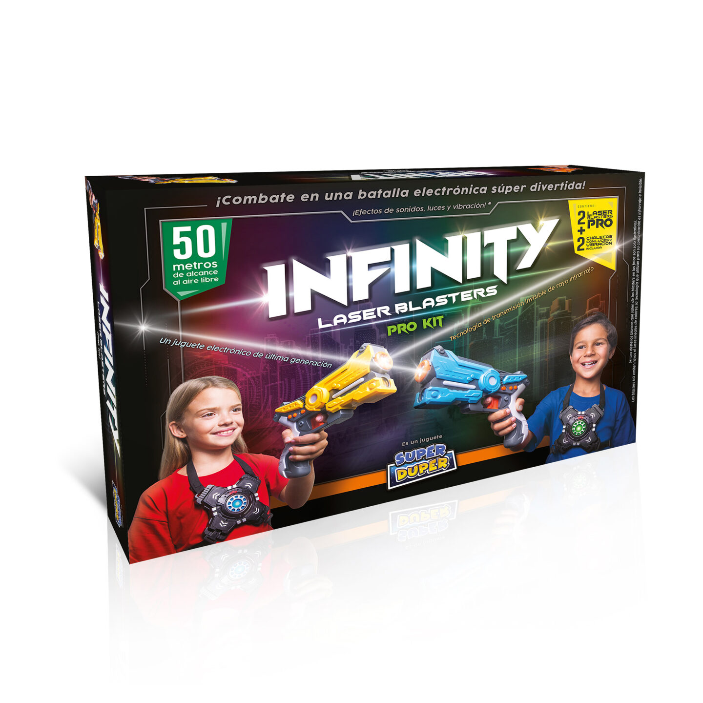 INFINITY LASER BLASTERS – PRO KIT – SUPER DUPER – www.SuperDuper.com.pe